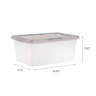IRIS USA, Inc. 17 Qt [4.25 Gal] Snap Top Plastic Storage Box | Wayfair